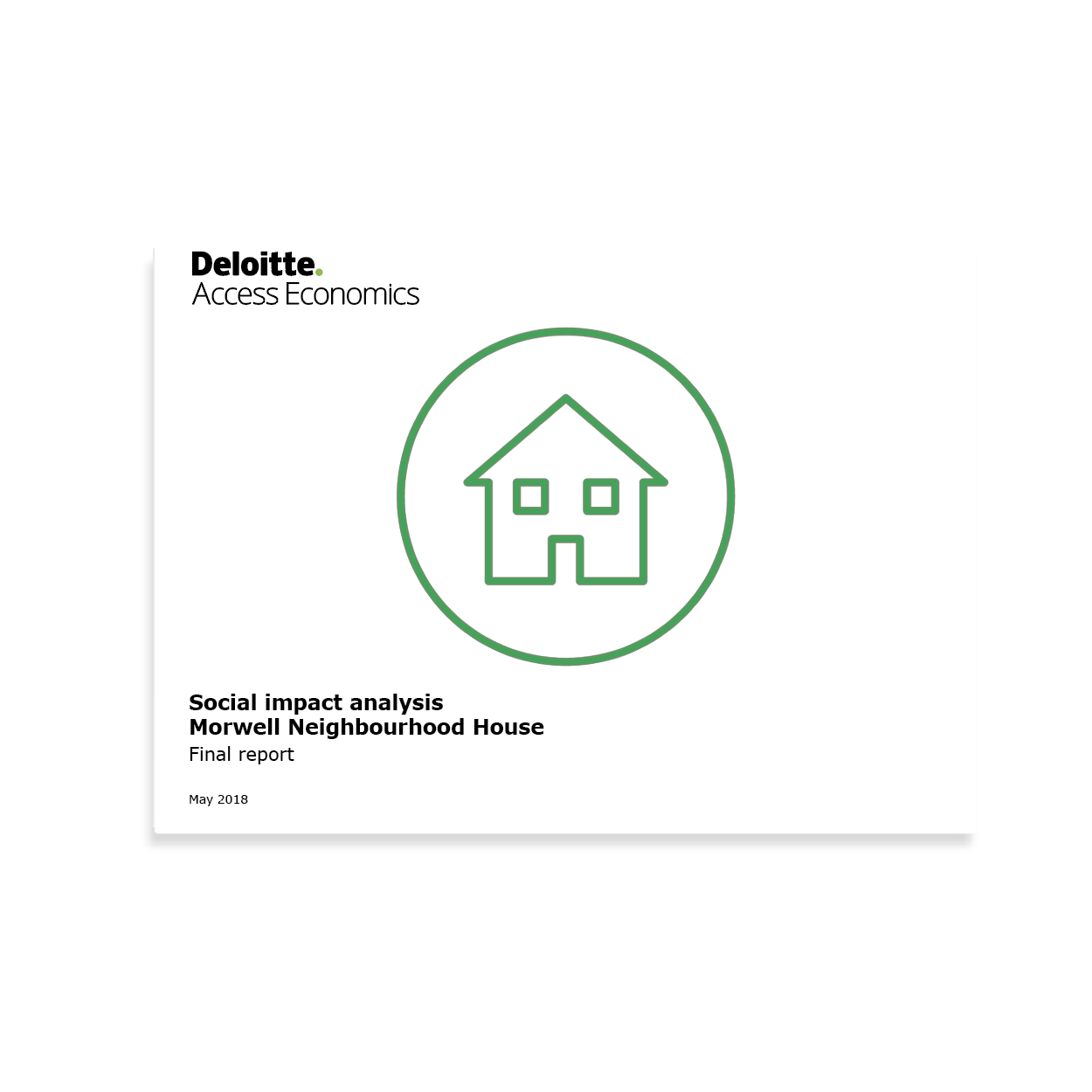 Social Impact Analysis: Morewell Neighbourhood House Final Report ...