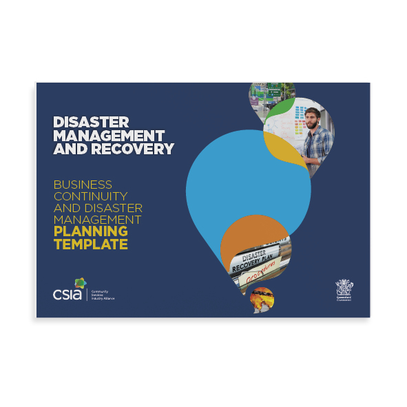 CSIA Business Continuity and Disaster Management Planning Template ...