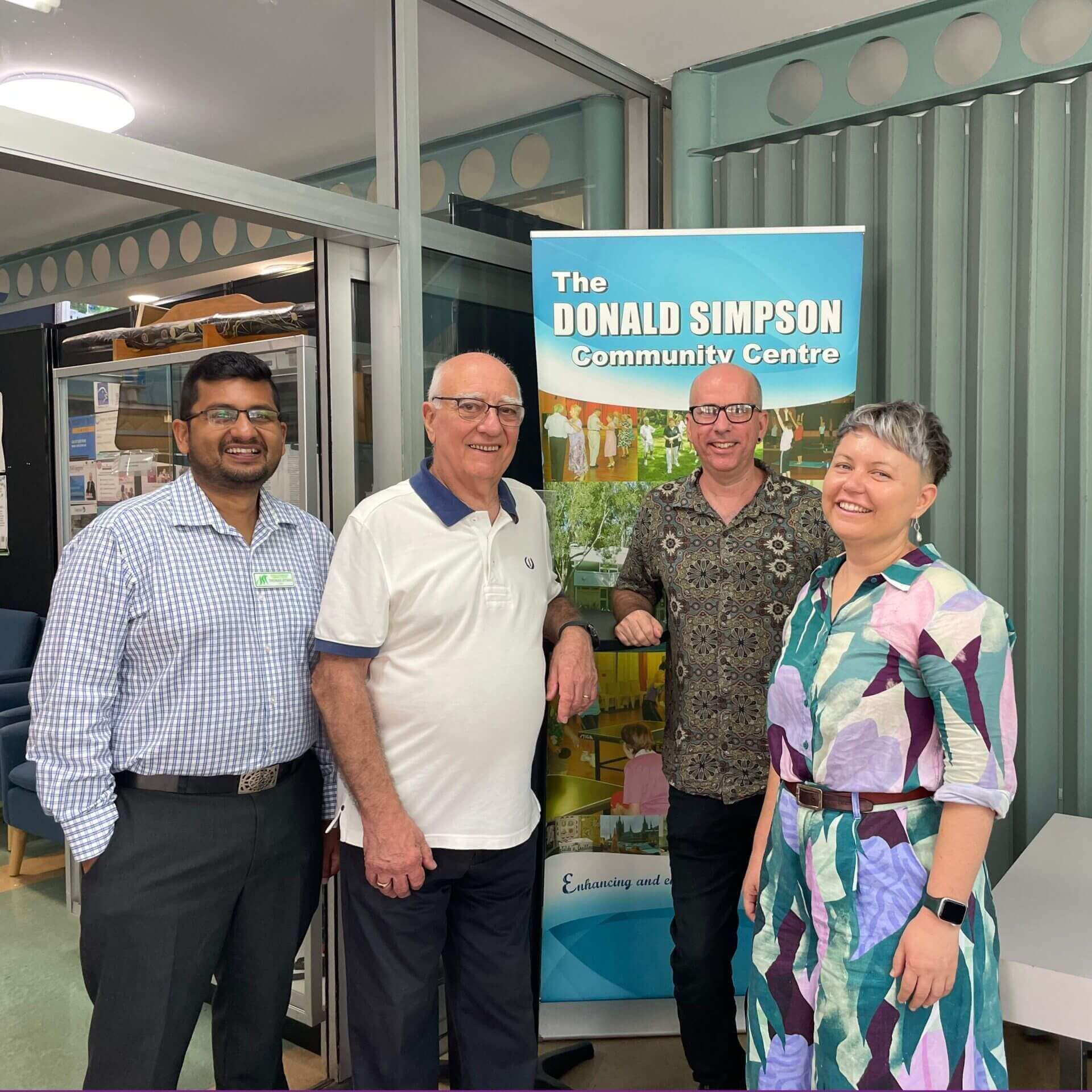 NCQ Team Visits Donald Simpson Community Centre - Neighbourhood Centres ...