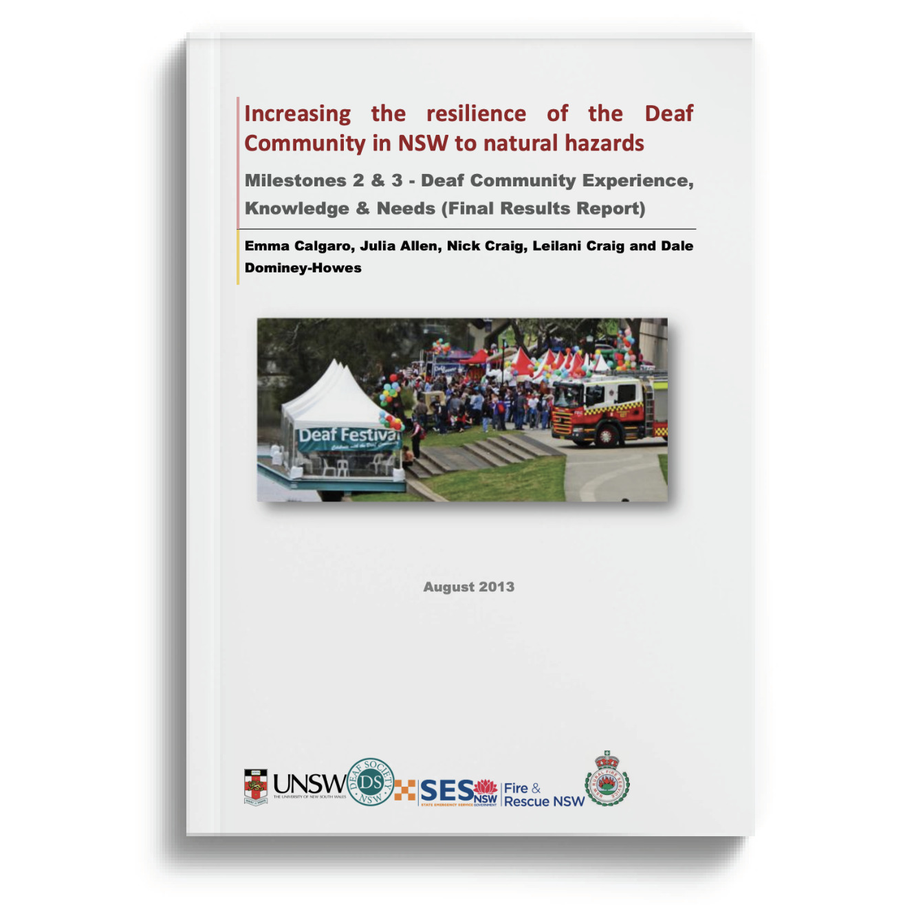 Increasing Disaster Resilience in the Deaf Community - Neighbourhood ...